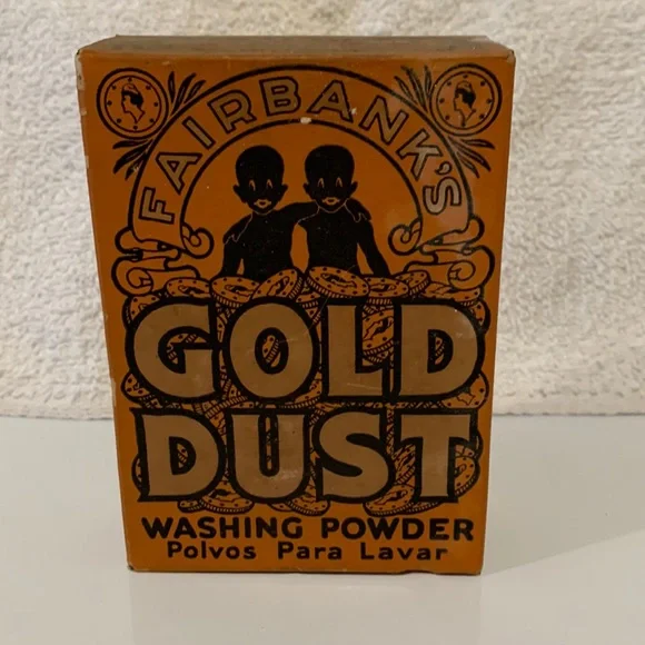 Gold Dust Washing Powder Sign